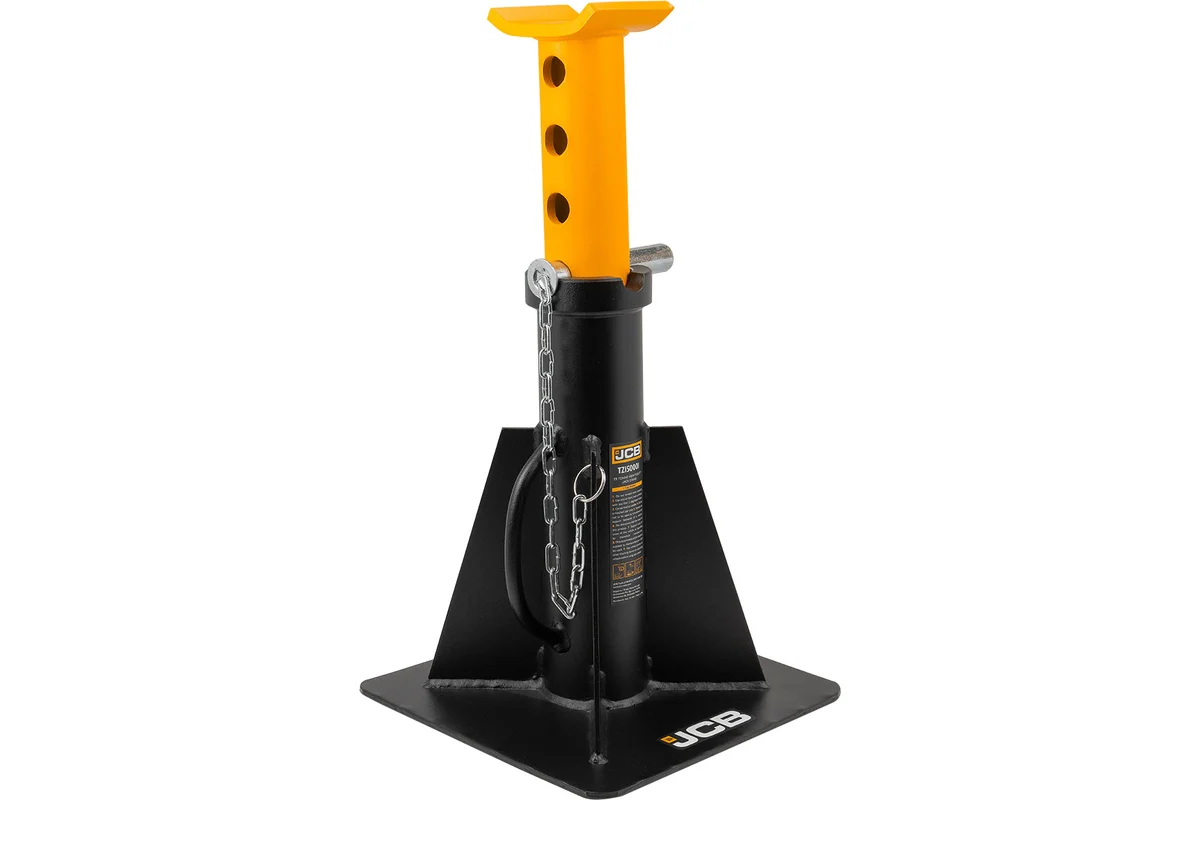 Подставка ремонтная JCB 15 тонн, механическая, 445 - 631 мм, черный