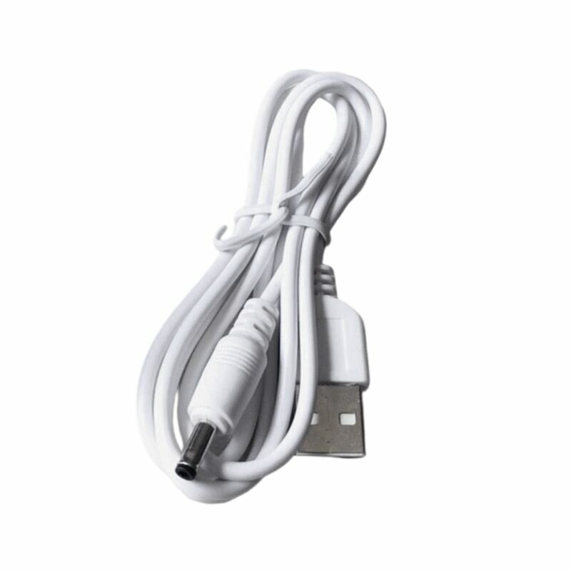 USB-кабель для зарядки, шнур питания постоянного тока, сердечник из чистой меди-головка DC35, белый