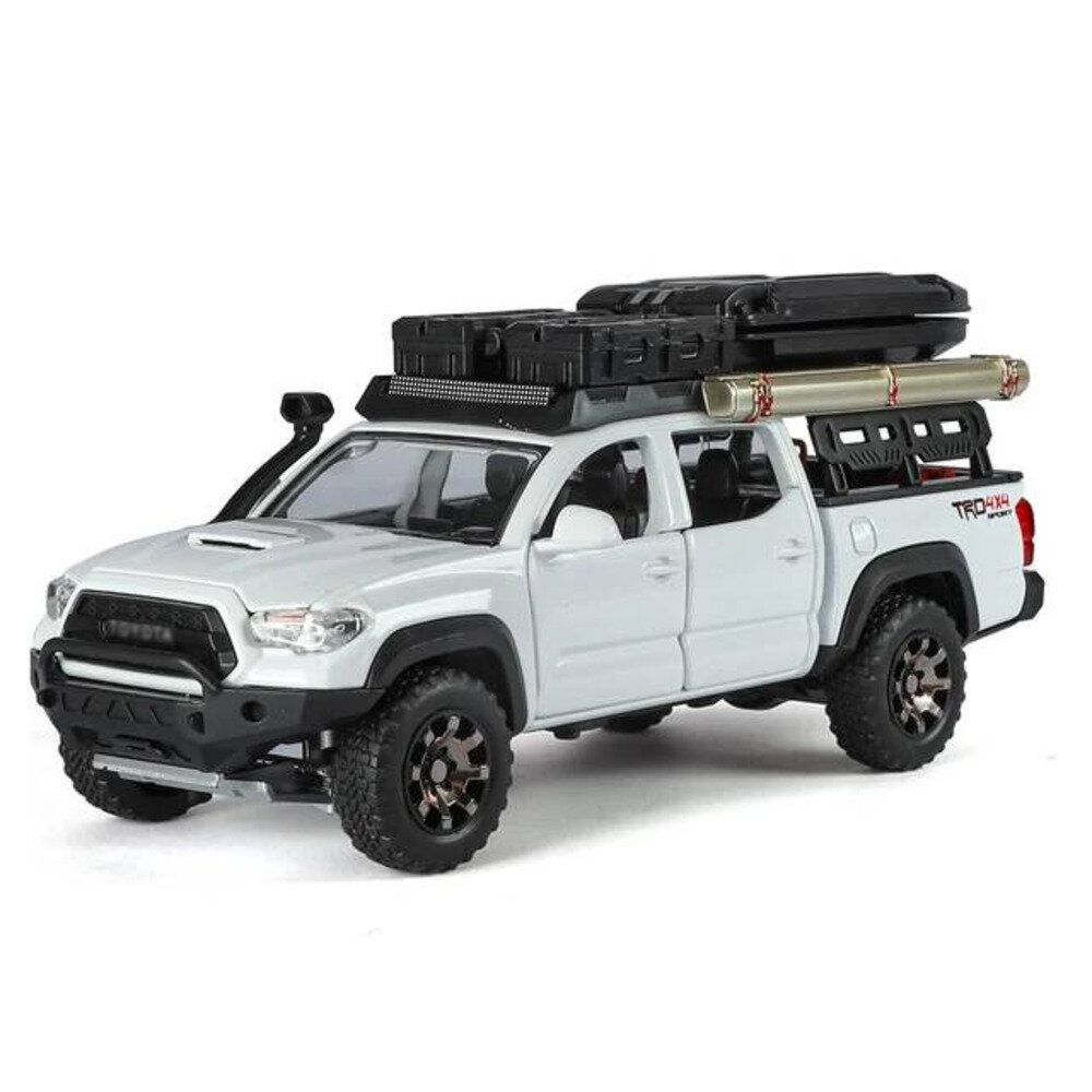 1/32 Tacoma Travel версия пикап литой литой металлический внедорожник модель автомобиля звуковая световая имитация детская игрушка подарок