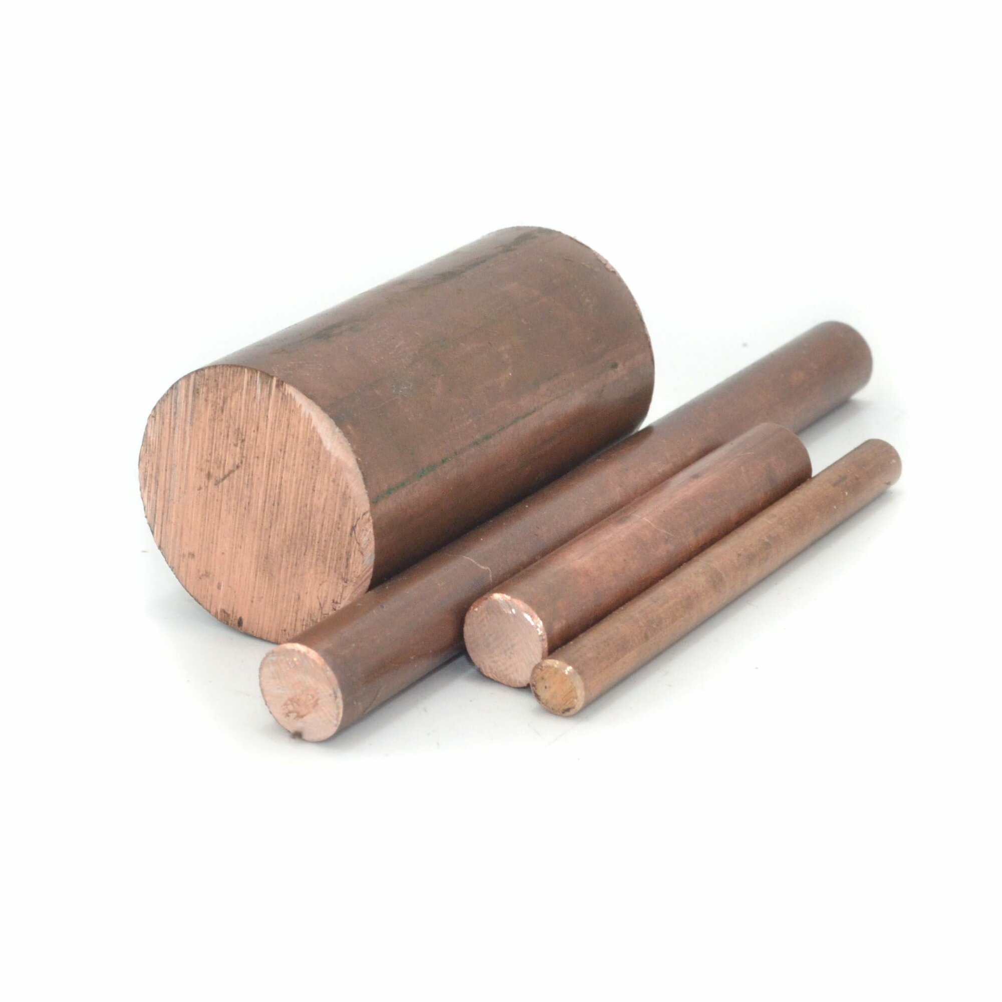 Круг бронзовый 10х50 мм БрХ1 заготовка (пруток, стержень)