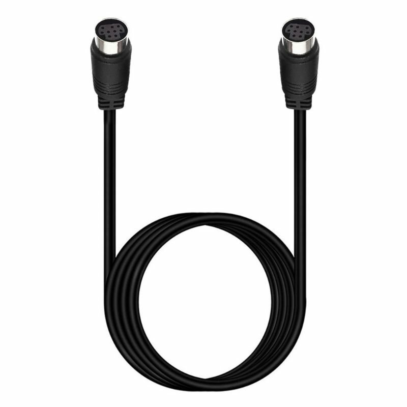 Видеокабель S-Video mini 9p аудио- и видеокабель-1,8 метра-прямая головка