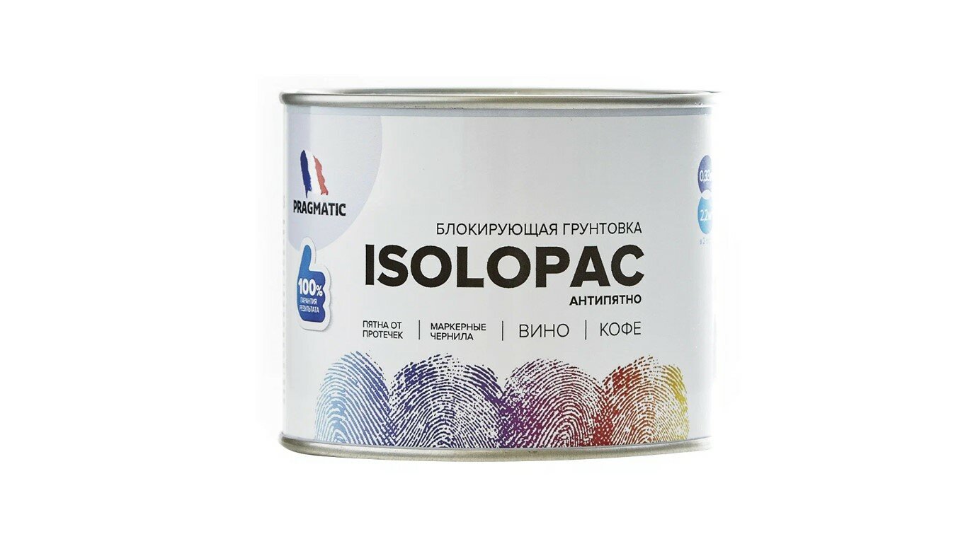 Грунтовка Pragmatic Isolopac, бетоноконтакт, адгезионная, 0,33л