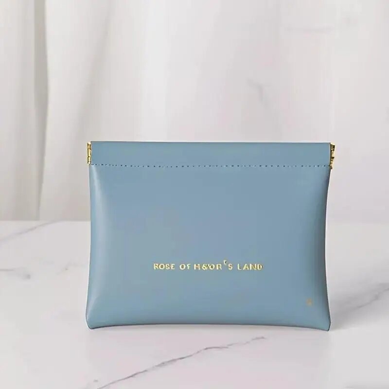 Сумка для хранения из искусственной кожи, Blue