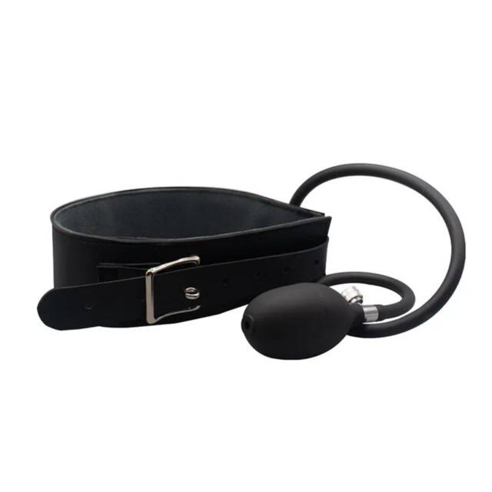 Надувной ошейник для взрослых, надувной ошейник для парных секс-игр, садистская игрушка, обучение наказанию в стиле БДСМ, магазин секс-игрушек