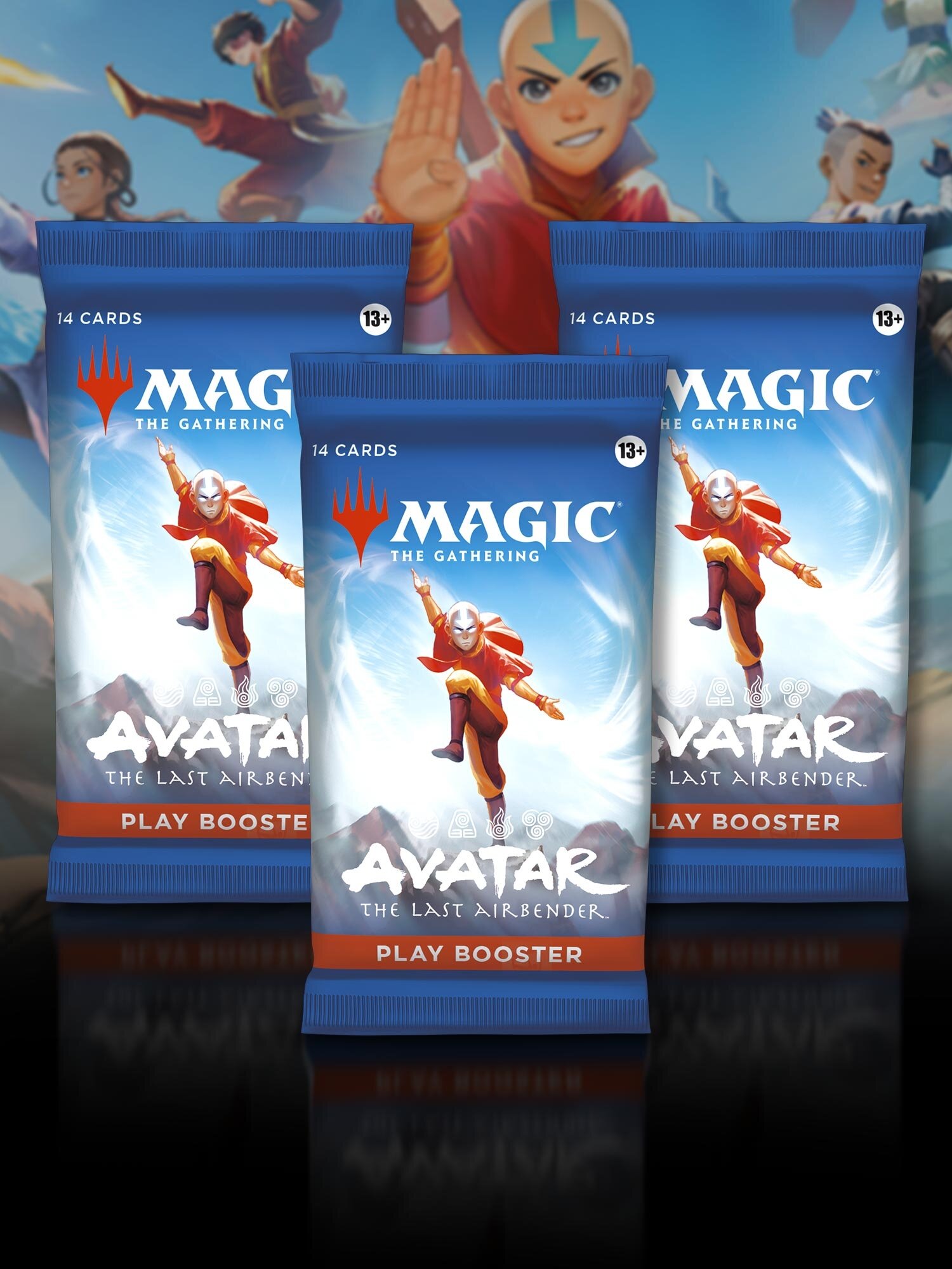 MtG: Avatar: the Last Airbender - набор из 3 Play бустеров