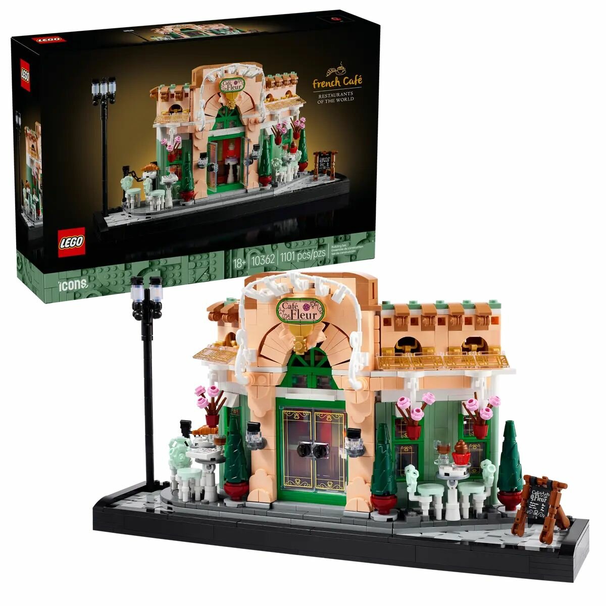 Конструктор LEGO Icons 10362 Французское кафе