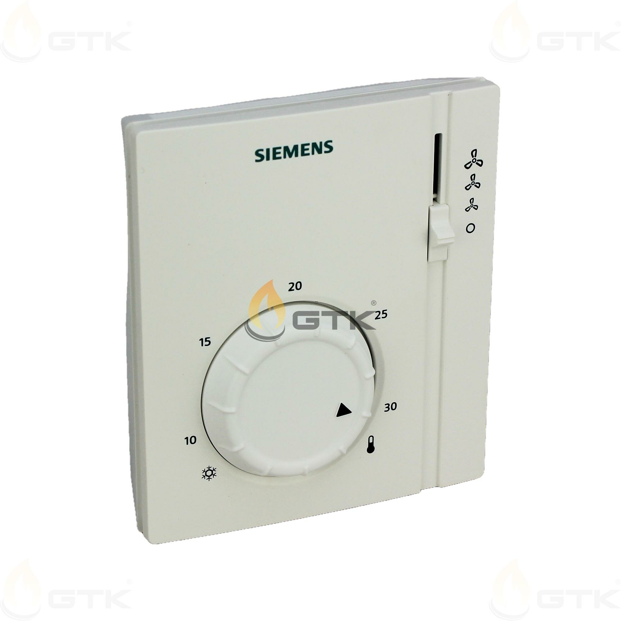 Термостат Siemens RAB21 электромеханический комнатный для 2-трубных фэнкойлов, S55770-T227