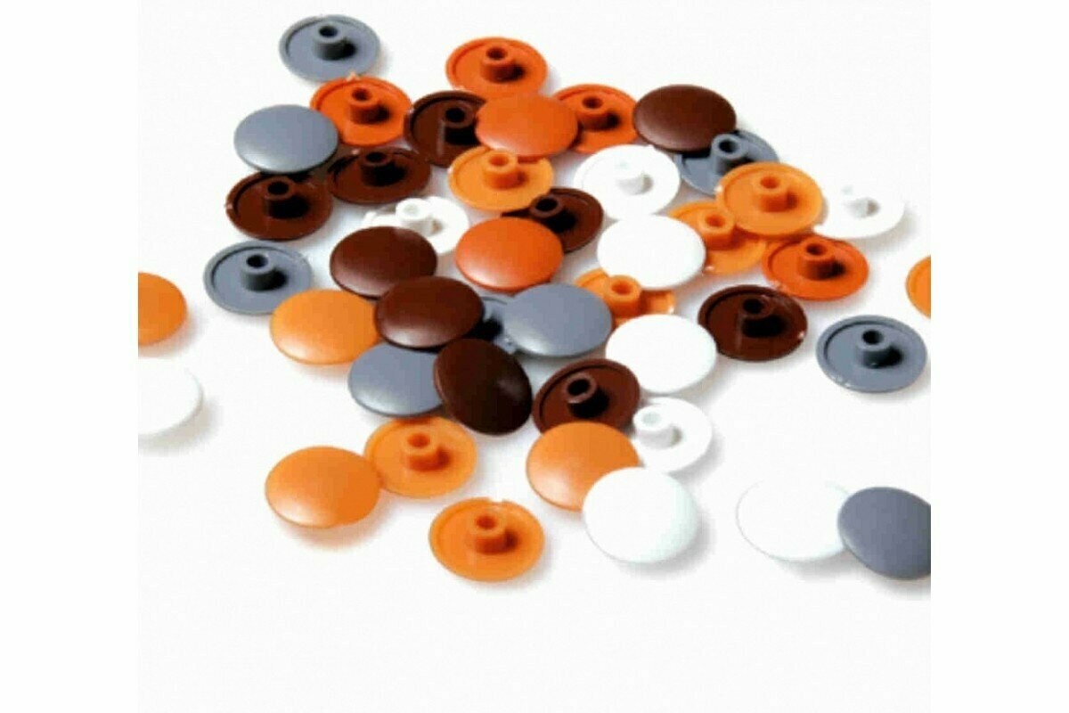 Заглушка МастерБолтиков, для конфирматов, шуруп мебельный , цвет красный кирпич , 50шт.