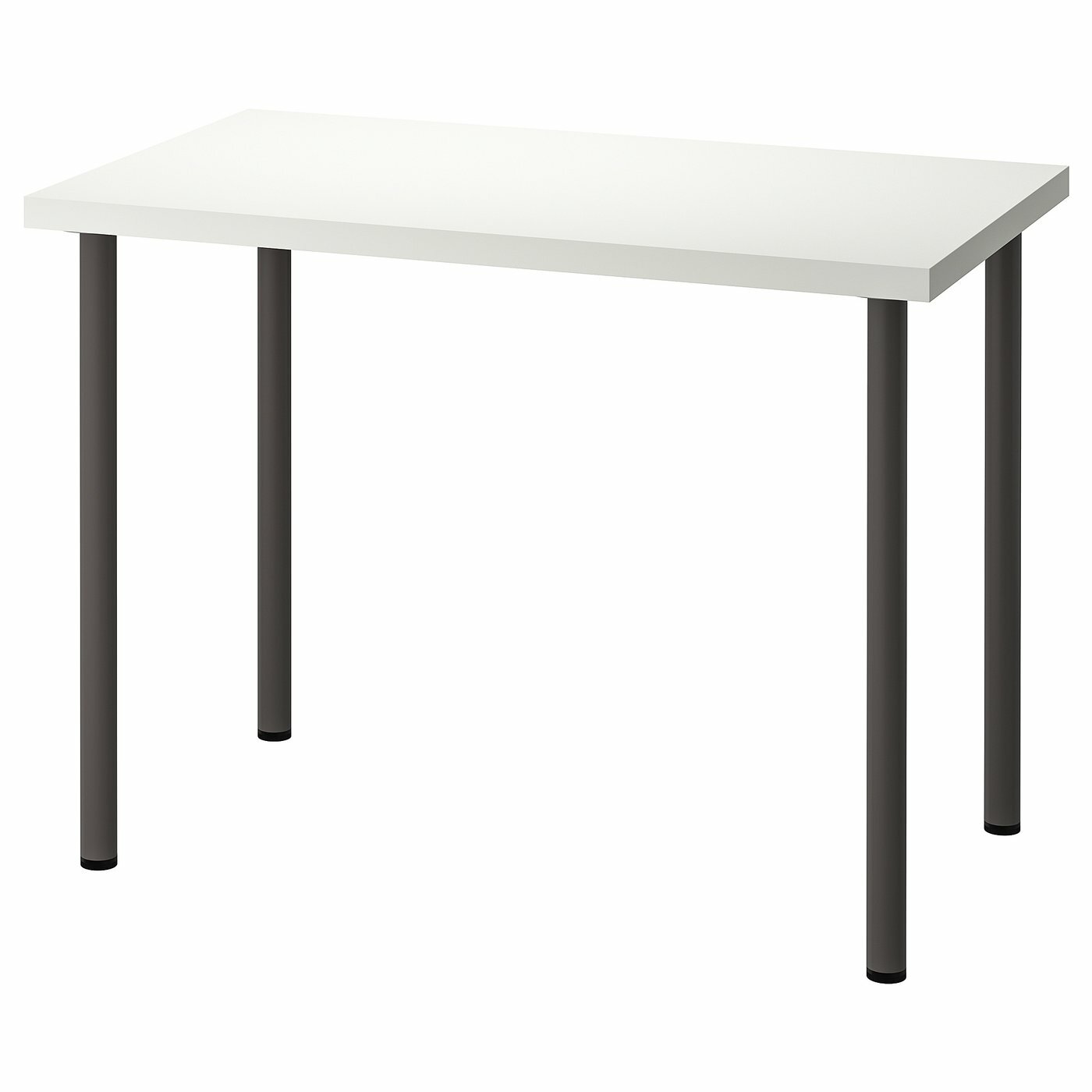 LINNMON/ADILS IKEA 194.161.84 Стол 100x60см белый/темно-серый