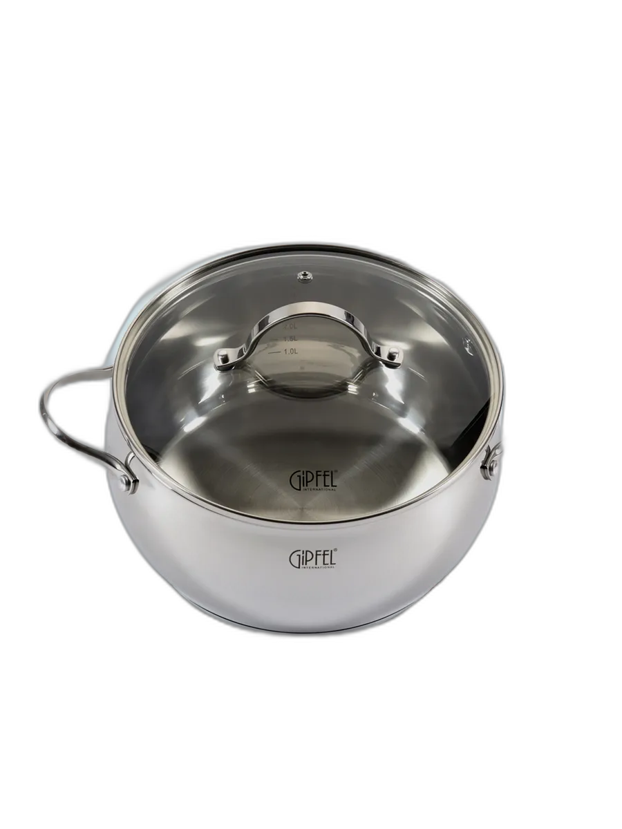 Кастрюля из нержавеющей стали Terza 24 см 5,4 л