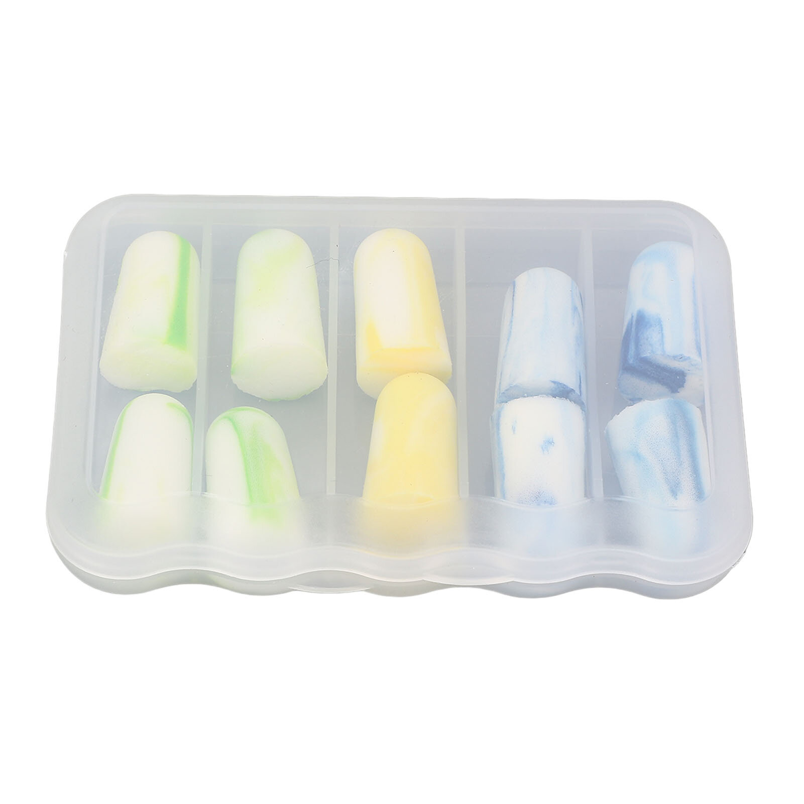 10 силиконовых берушей с шумоподавлением, медленным восстановлением формы, удобной посадкой, мягкие беруши для сна, работы и учебы.