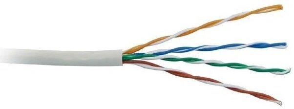 Кабель информационный Lanmaster LAN-5EFTP-PT-LSZH-GY кат.5E FTP 4 пары 26AWG LSZH внутренний 305м се