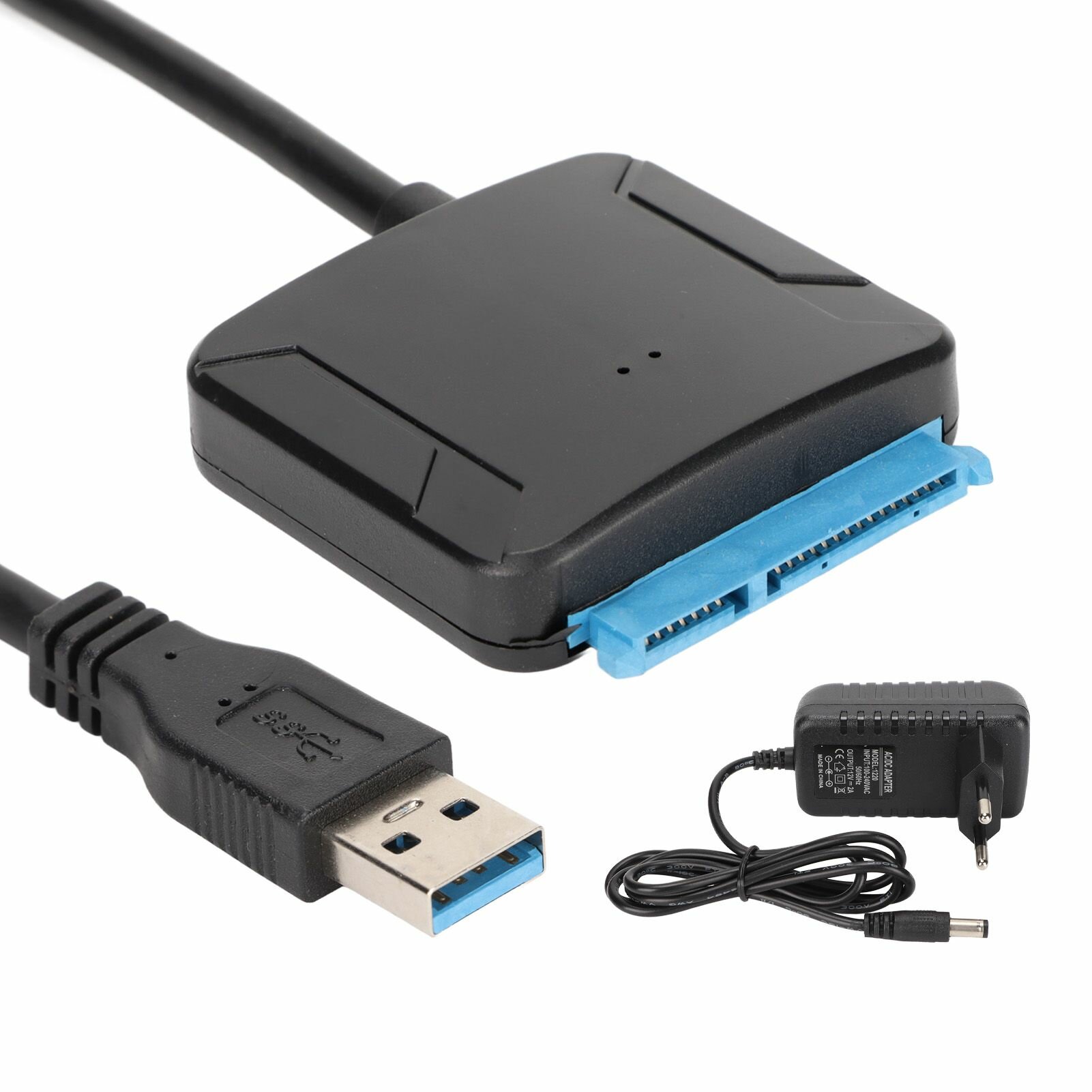 Кабель-адаптер SATA-USB, легкий, для HDD 2,5/3,5 дюйма