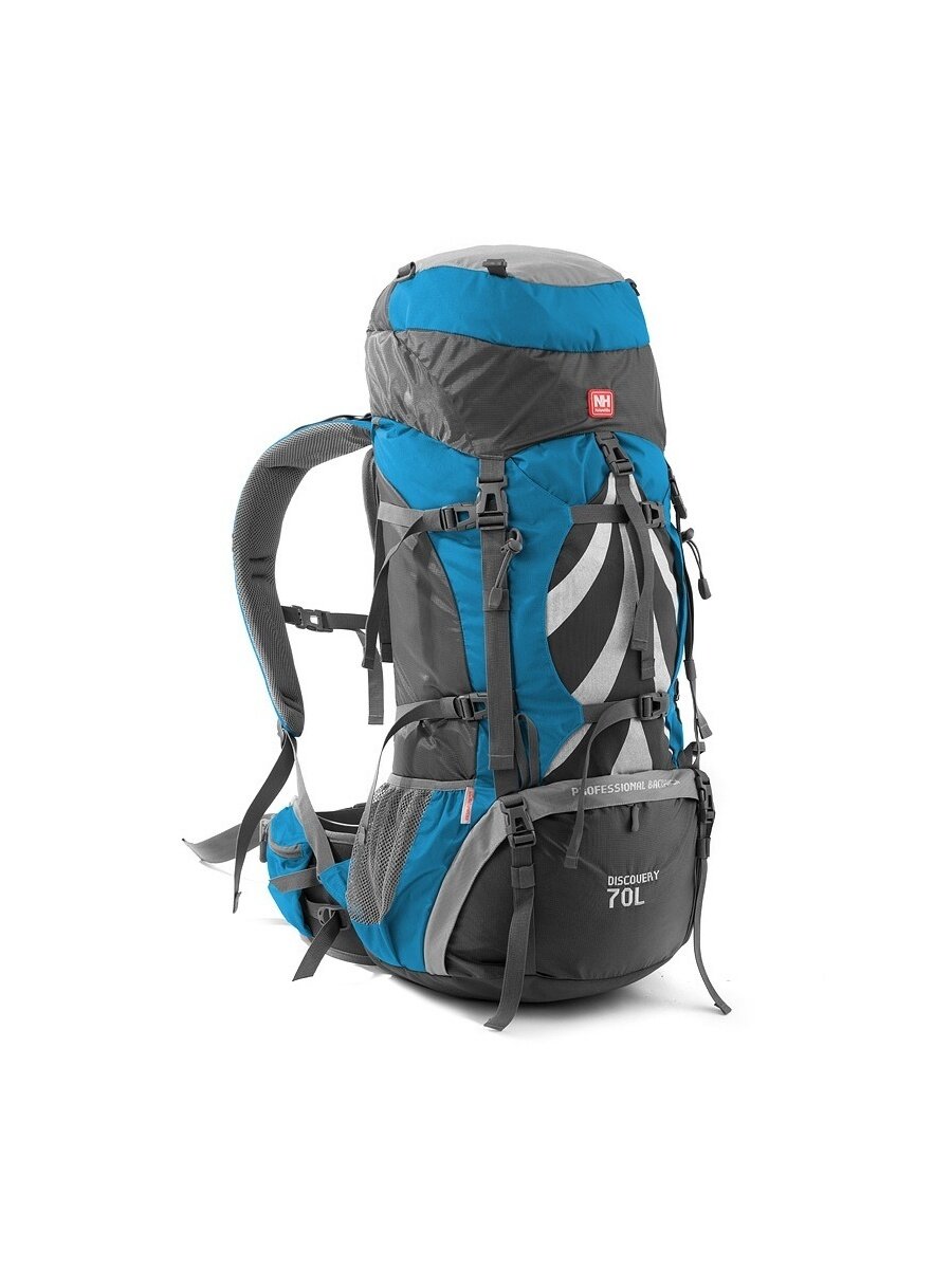 Рюкзак туристический Naturehike 70 л, темно-синий