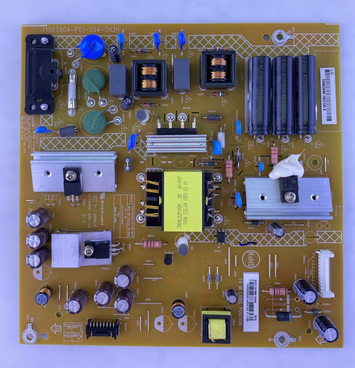 Блок питания PSU: 715G7804-P01-004-0H2H для телевизора LG 43LK5000PLA