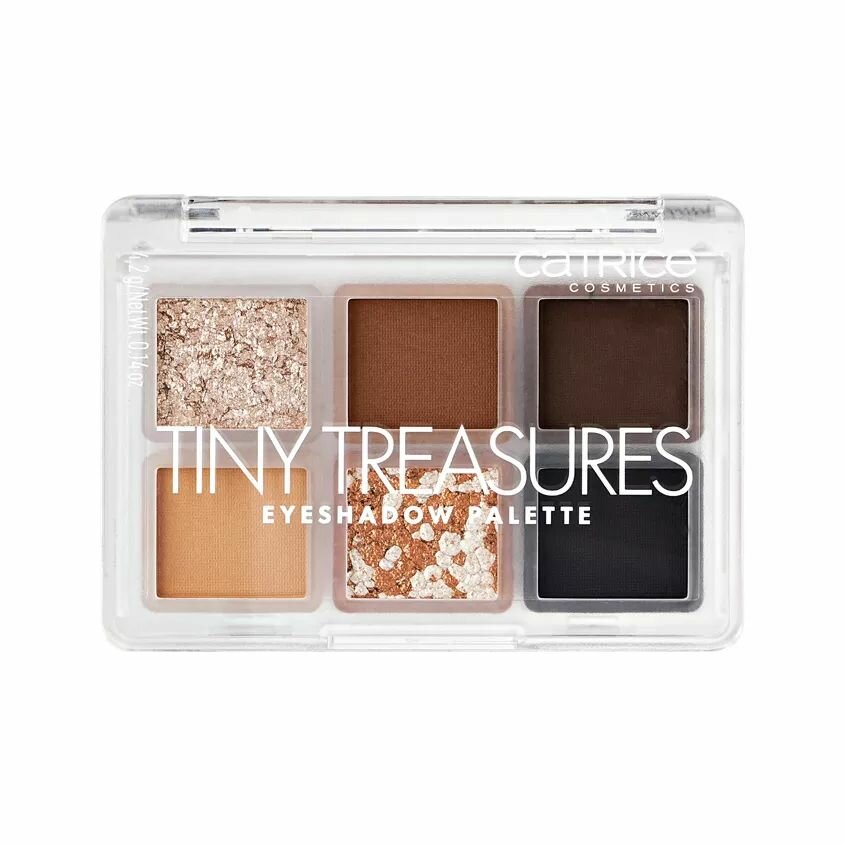 Палетка теней для век CATRICE TINY TREASURES тон 010 Everyday Essentials