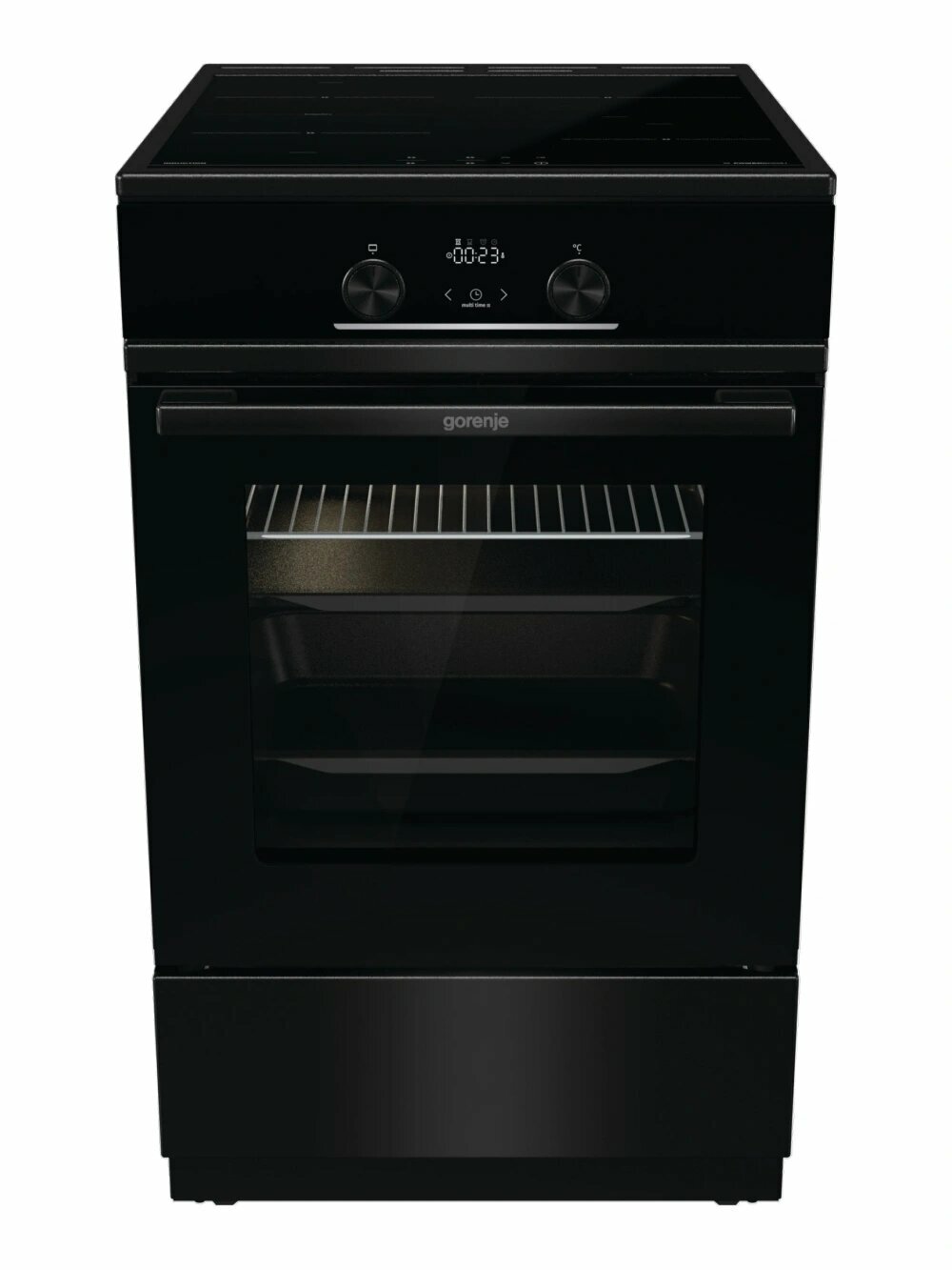 Плита электрическая Gorenje GEIT5C60BPG, стеклокерамика, черный