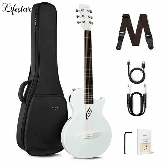 Трансакустическая гитара Гитара трансакустическая Enya NOVA GO/SP1. BK,35 дюйма, с датчиком 6-струнная