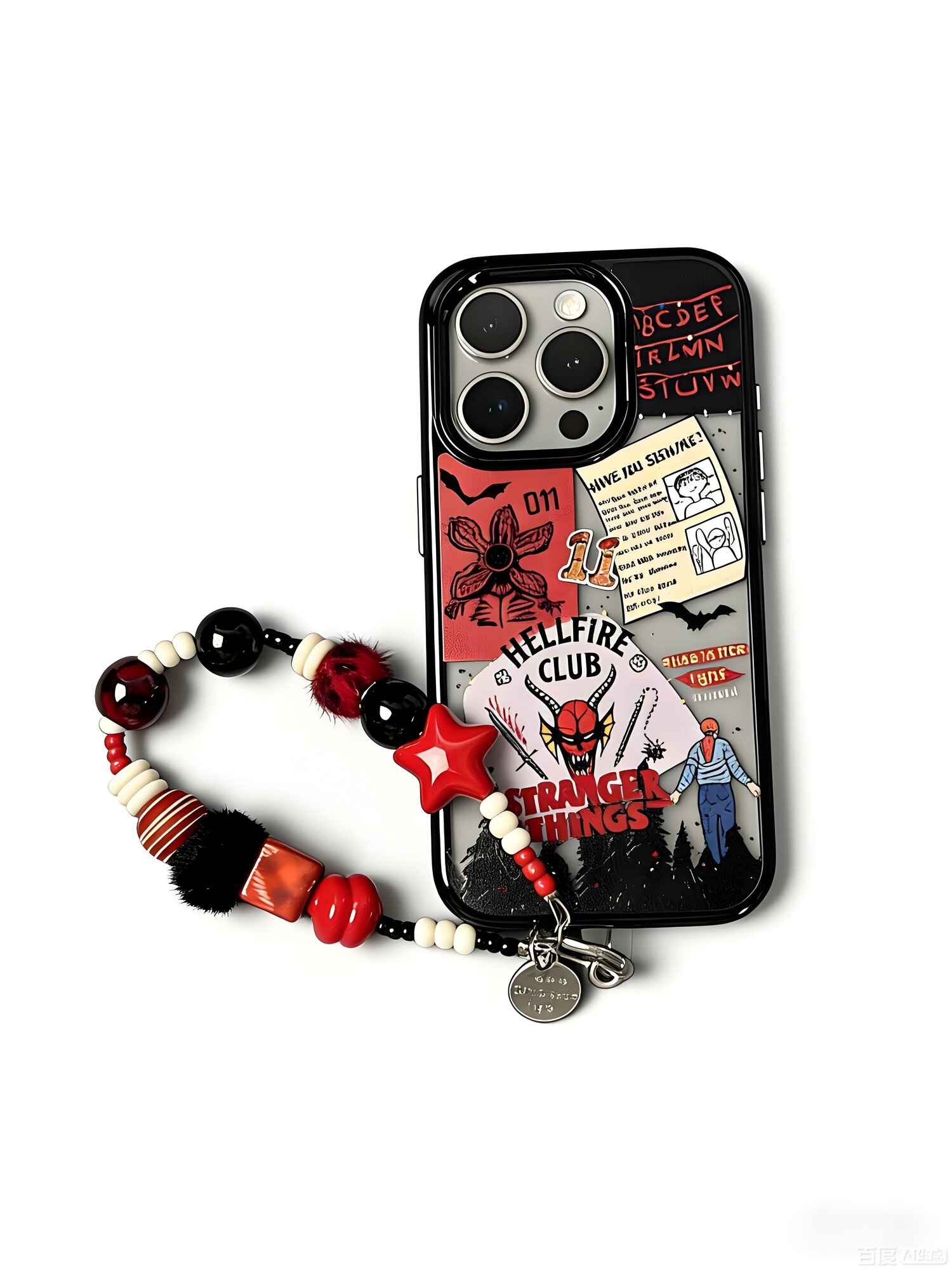 Чехол для iPhone Мягкий материал TPU — тема «Странные истории»(Stranger Things) противоударный，Для iPhone 11 ProMax