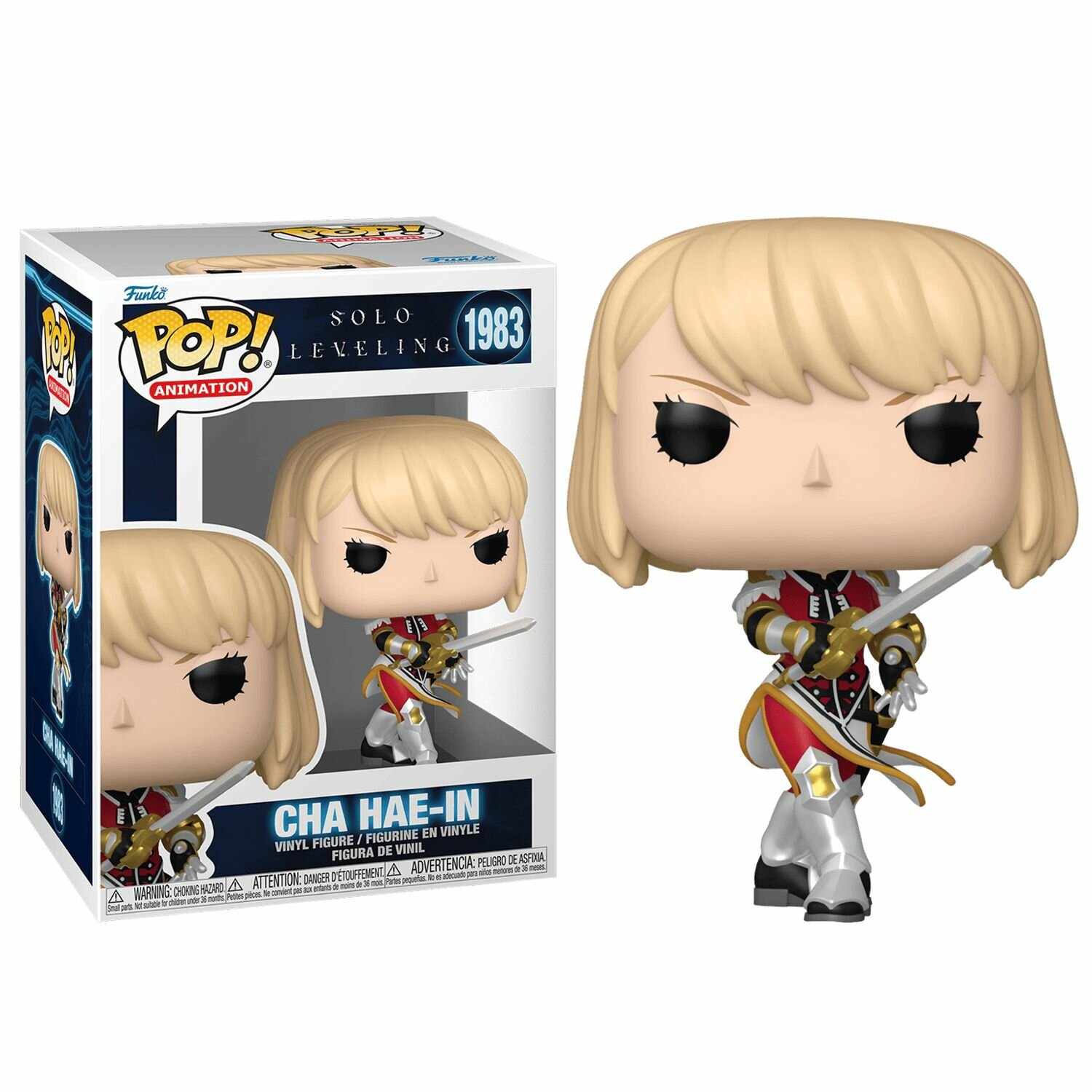Фигурка Funko POP Cha Hae-In из аниме Solo Leveling / Ча Хэ-Ин из мультика манга Поднятие уровня в одиночку Фанко ПОП