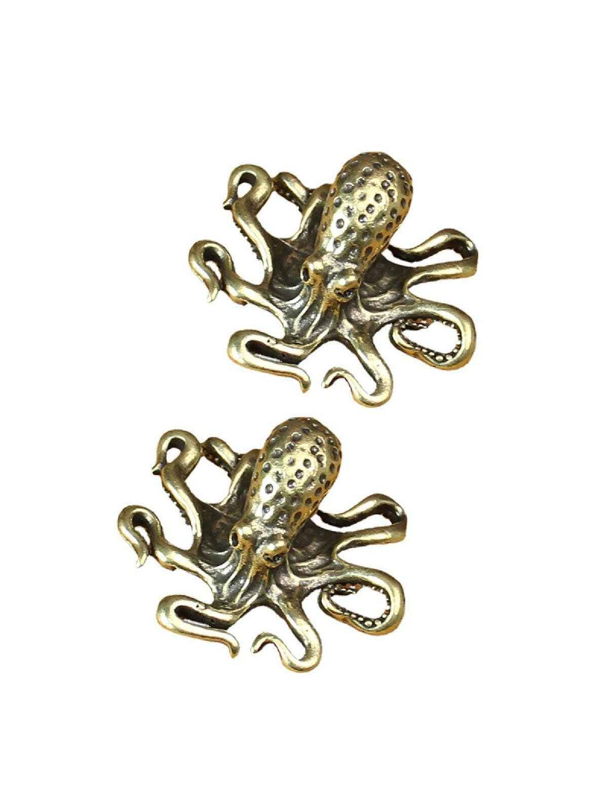 Статуэтки животных и скульптуры осьминогов Украшение для книжных полок, шкафов, домашнего декора, столешницы в подарок