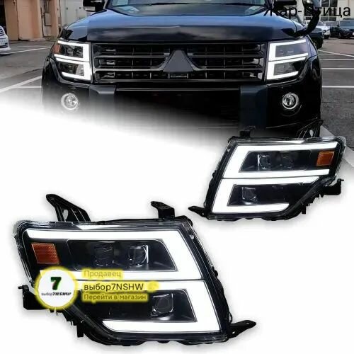 Zldrill Фара автомобильная, Ксенон (HID), 2 шт, арт. Pajero 05-21