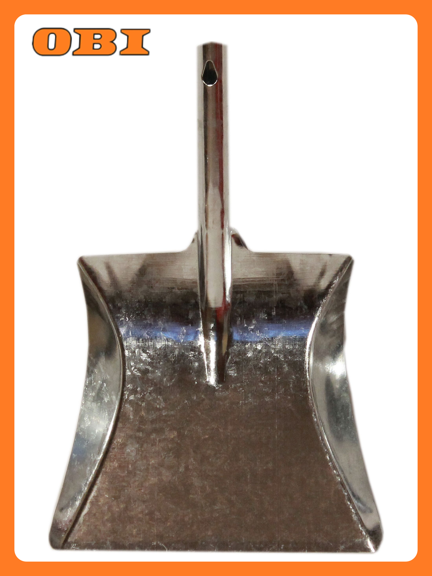 Совок Apex, оцинкованный металл, серебристый, для открытого воздуха