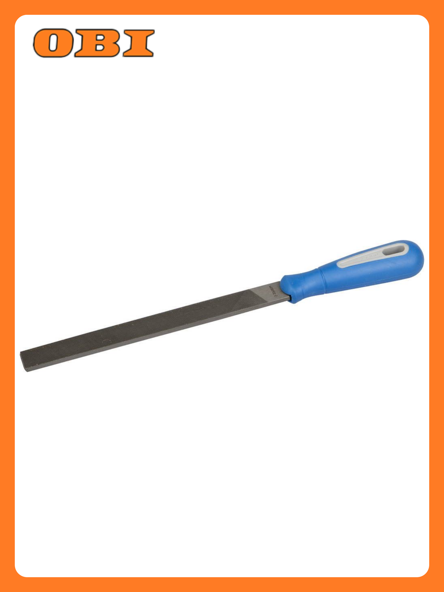 Напильник ЗУБР, плоский, сталь У13А, двухкомпонентная ручка, 200мм