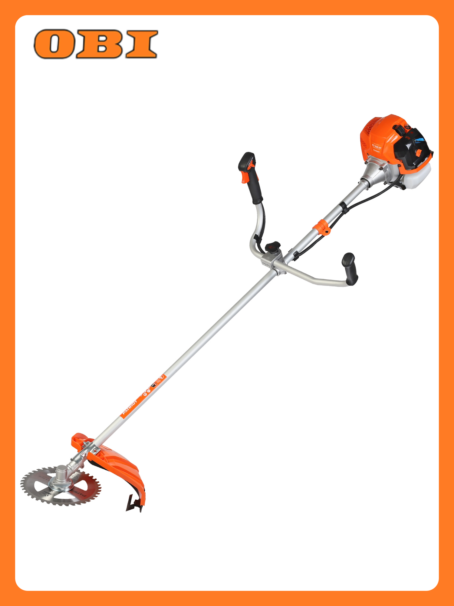 Триммер бензиновый PATRIOT PT 555, 3л. с, ширина скашивания 42см