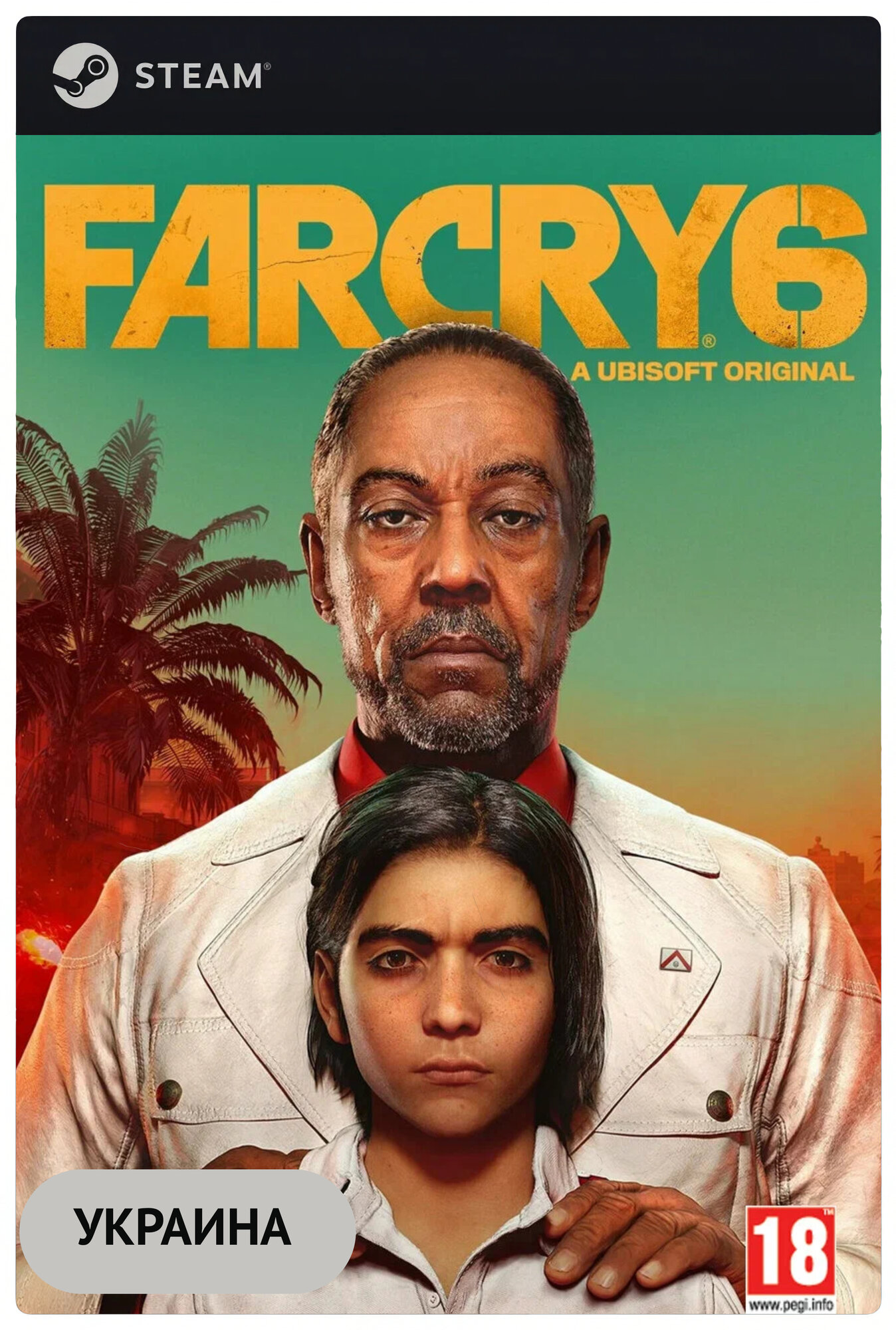 Игра Far Cry 6 Standard Edition для PC (ПК) Steam, Steam Deck, GIFT Украина