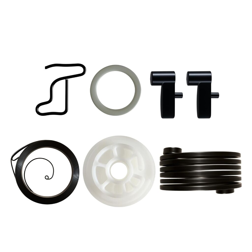 Комплект Пружин Обратной Перемотки Стартера В Сборе С Обратным Шкивом Для Листовых Воздуходувок BG56C BG86C SH86C SH56C Запасные Части включены В комплект поставки