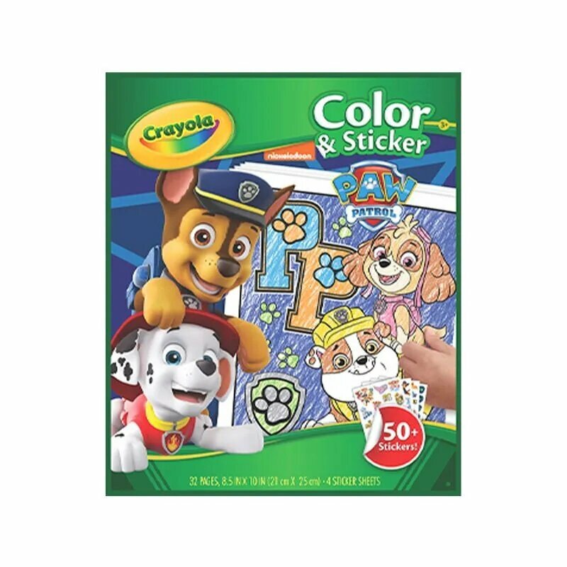 Crayola PAW Patrol Раскраска