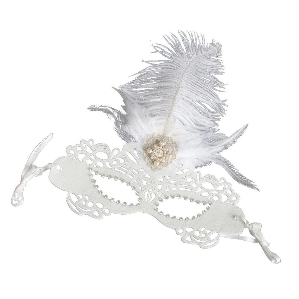 Маска на Половину Лица Из Сверкающих Перьев С Хрустальными Украшениями Для Маскарадов И Роскошных Мероприятий Регулируется