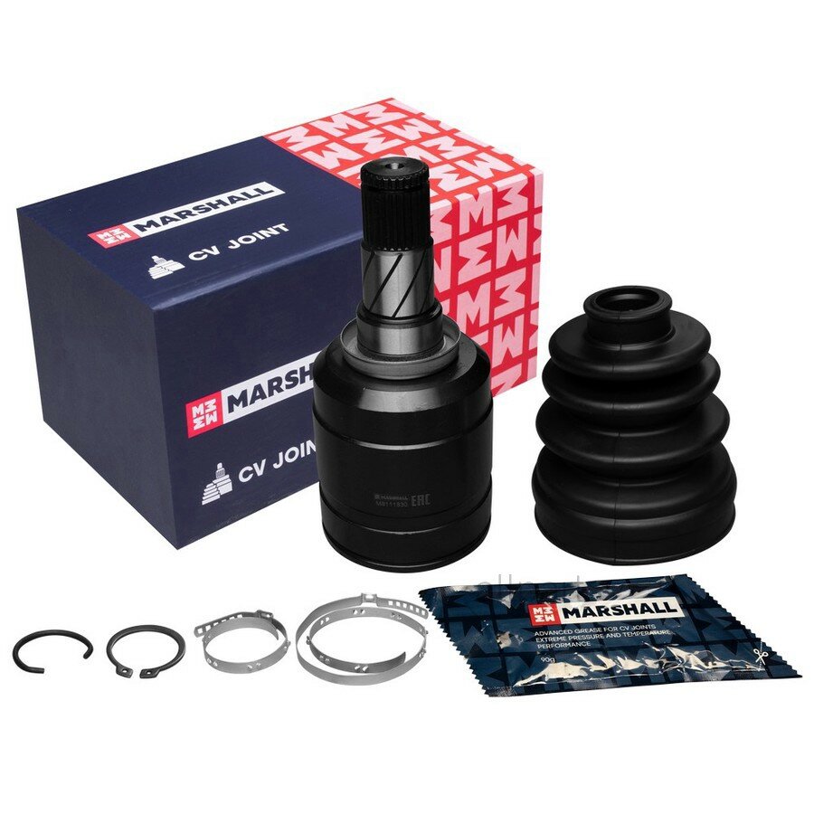 MARSHALL M8111830 ШРУС внутр. левый (без ABS) Nissan Qashqai I 06- / Qashqai +2 08- / X-Trail II 07- (M8111830)