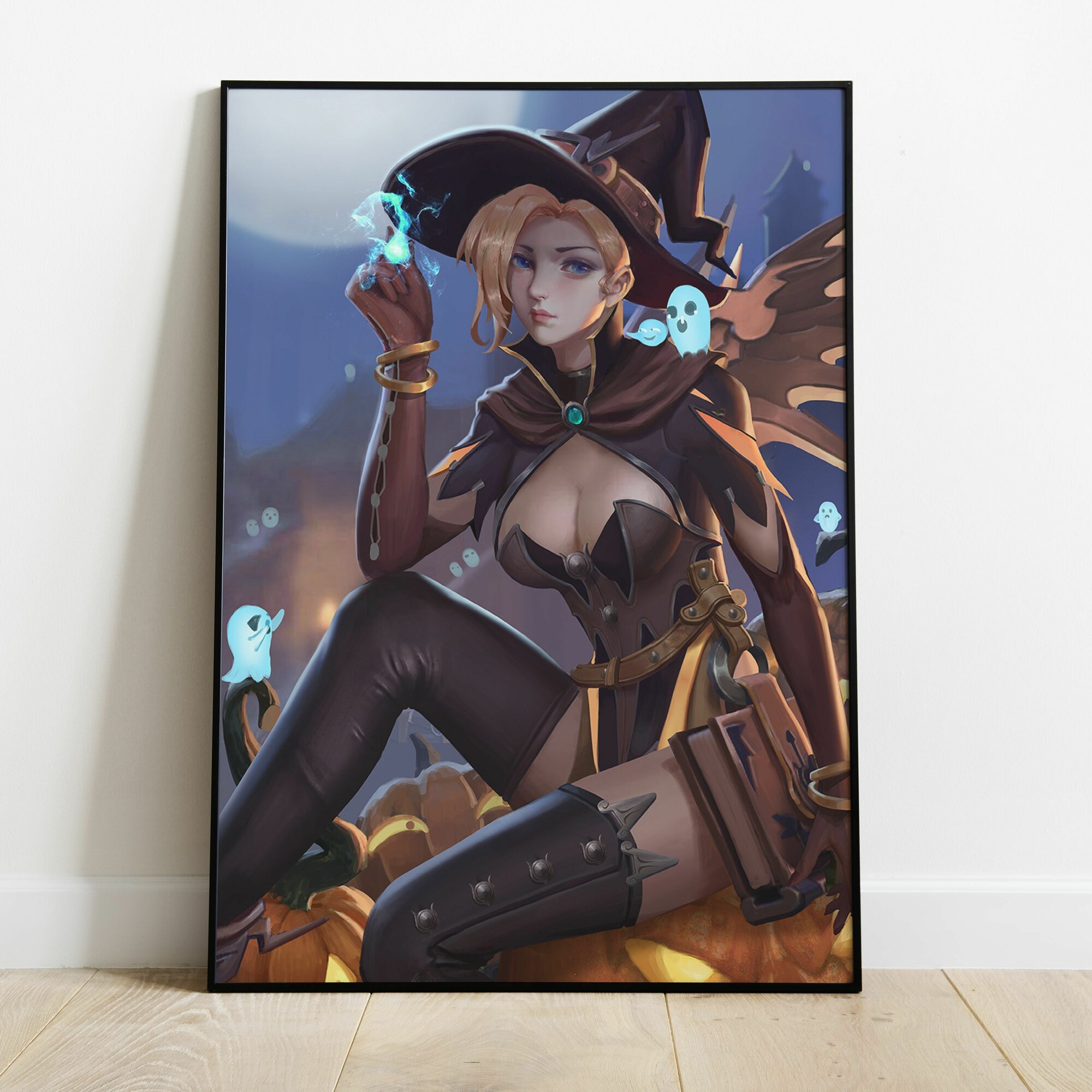 Плакат на стену для интерьера Овервотч (Overwatch) / Постер по игре формата А4 (21х30 см)