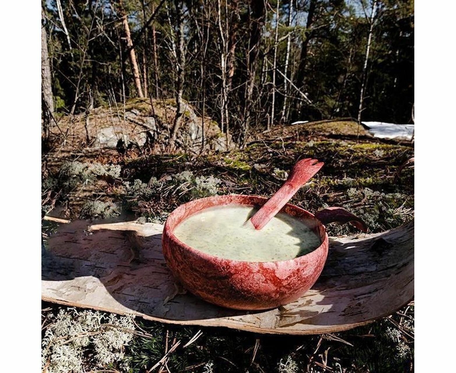 Финская миска Kupilka 33 Junior (330 мл.) Craft Box, цвет: Cranberry