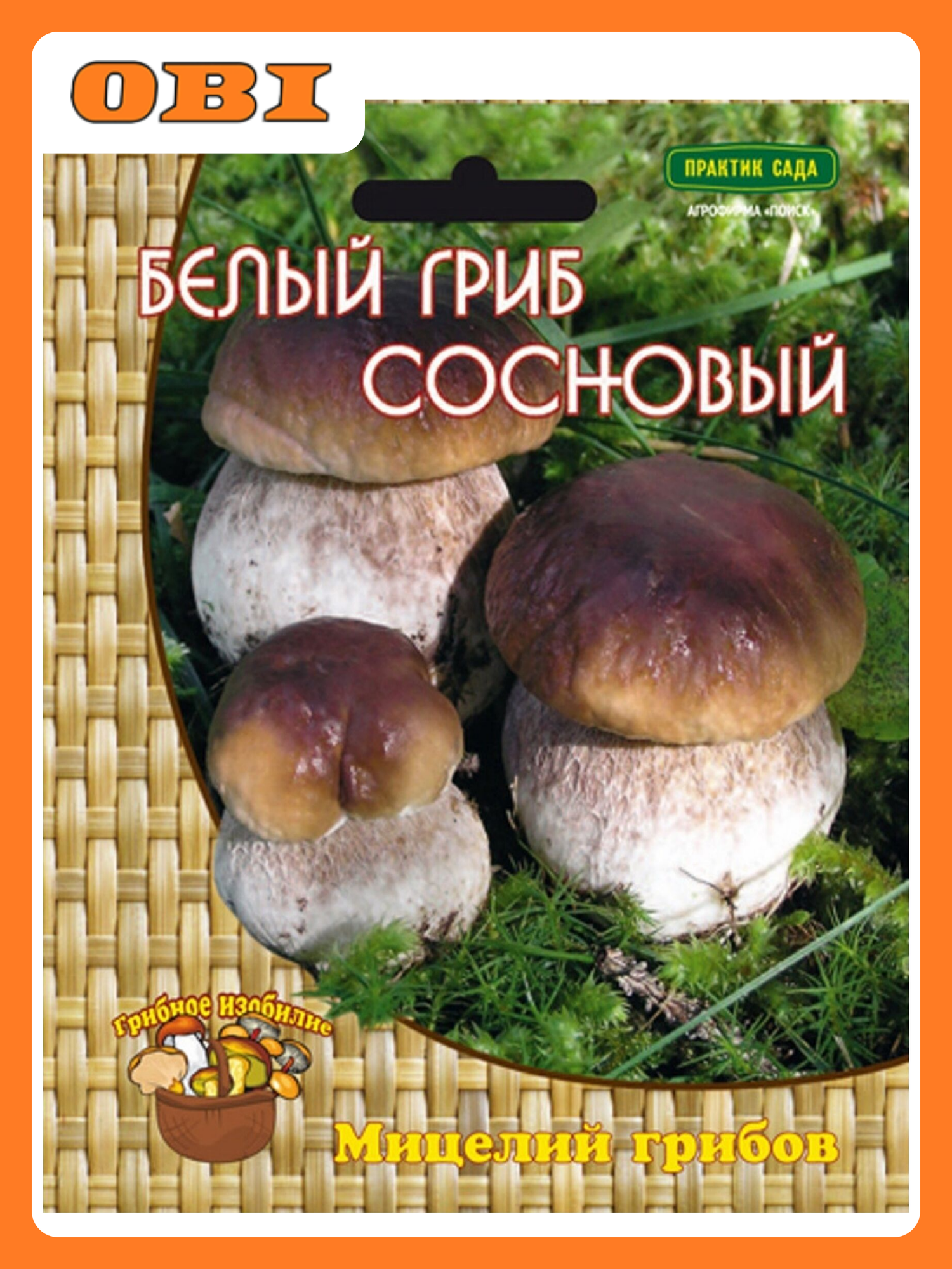 Мицелий грибов поиск в ассортименте 300 г