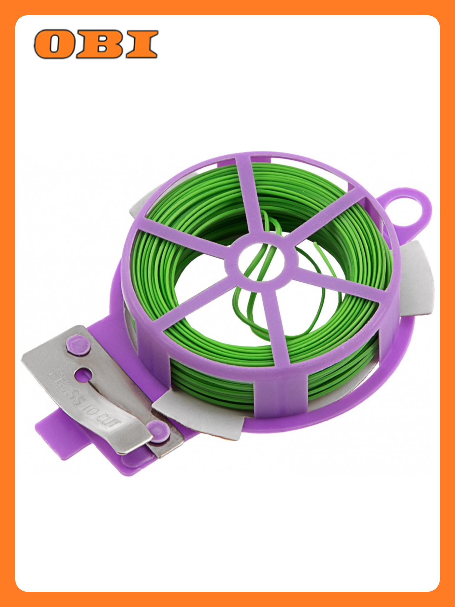 Подвязка Palisad 64488, проволока, ПВХ-изоляция, ABS-пластик, 20м