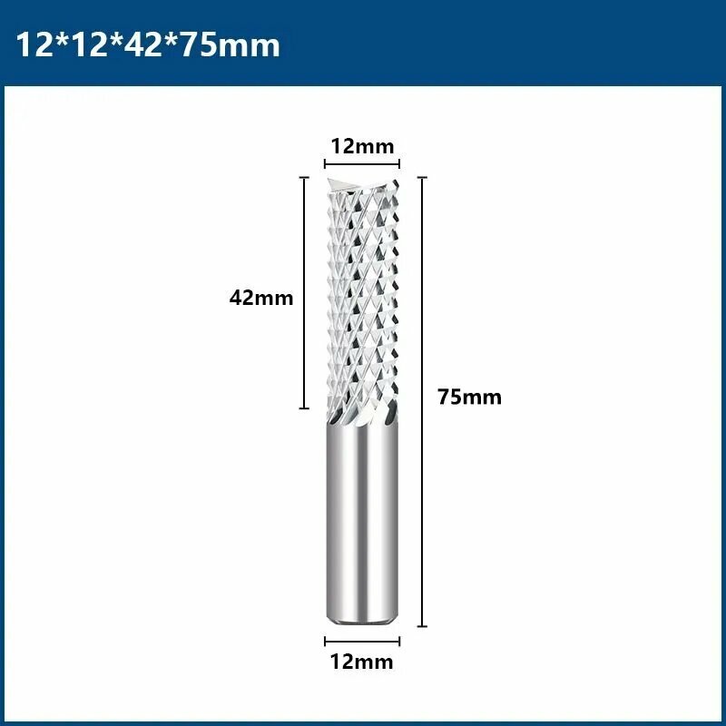Фреза спиральная рашпильная "кукуруза" 12x42x75мм