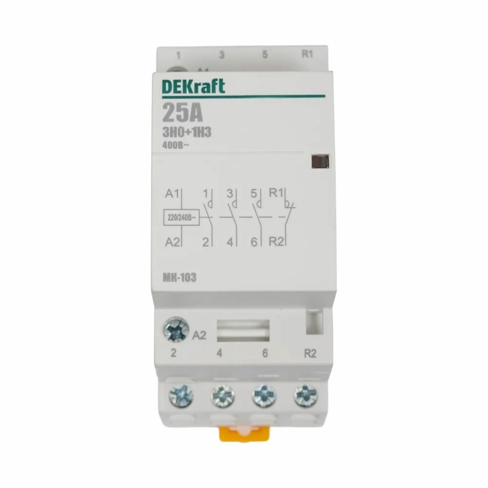 Модульный контактор DEKraft МК103 18068DEK