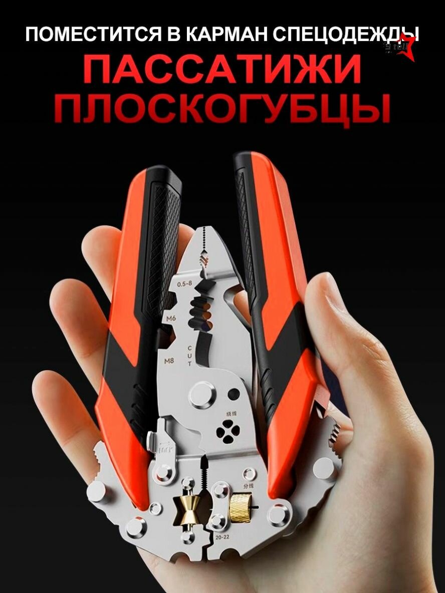 Эксклюзивные плоскогубцы пассатижи