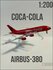 Сборная модель самолета Air Canada JAL Dream Express, металл, пластик, масштаб 2...