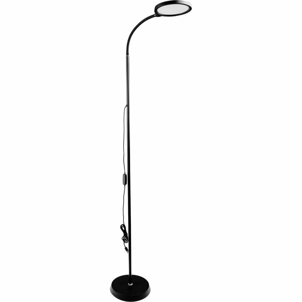 Светильник Ultraflash UF-833 C02 черн (LED напольн, 12Вт, 3 в1), 2274264