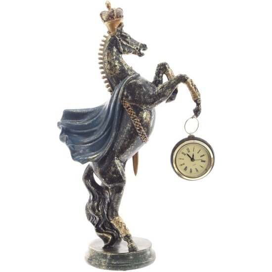 Фигурка декоративная Remeco Collection "Лошадь " с часами D5см, 22х11х39,5 см 825410