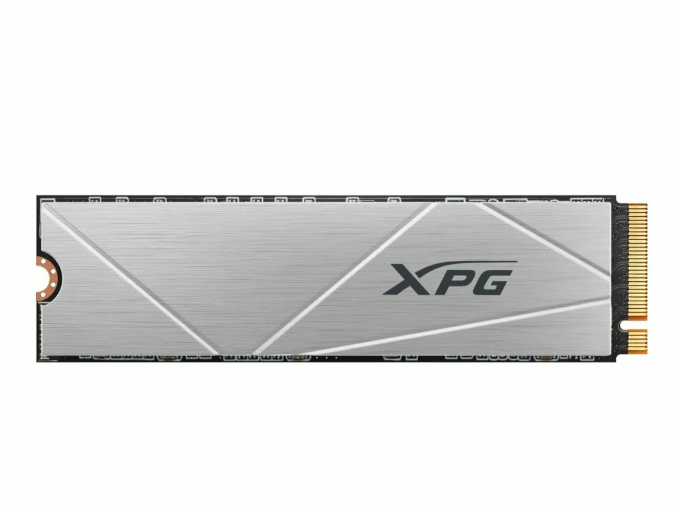 SSD накопитель A-Data XPG Gammix S60 512ГБ, M.2 2280, PCIe 4.0 x4, NVMe, (AGAMMIXS60-512G-CS)