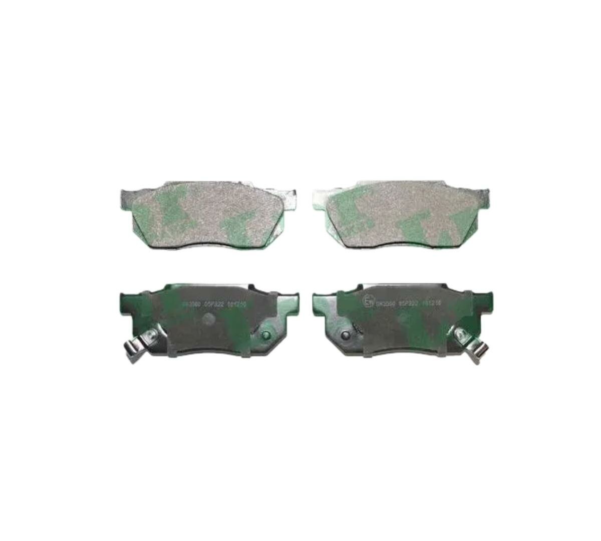 Колодки тормозные AP 05P322, передние, Honda Civic IV 91-95, CRX II 89-92