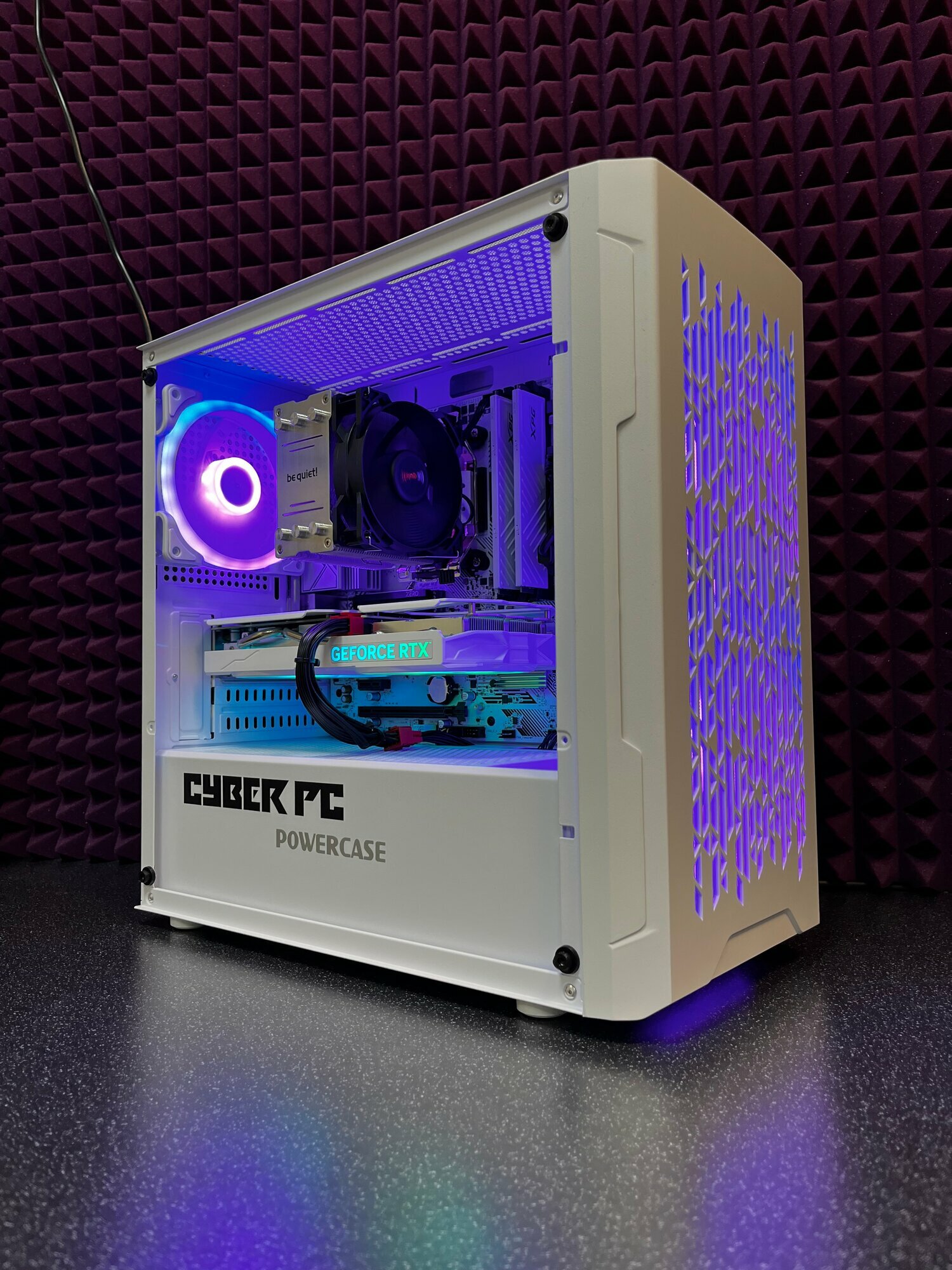 New Мощный игровой компьютер Cyber Pc Legend Ryzen 5600x/ Rtx 4060/ Ssd m2 500gb /Ram ddr4 16gb