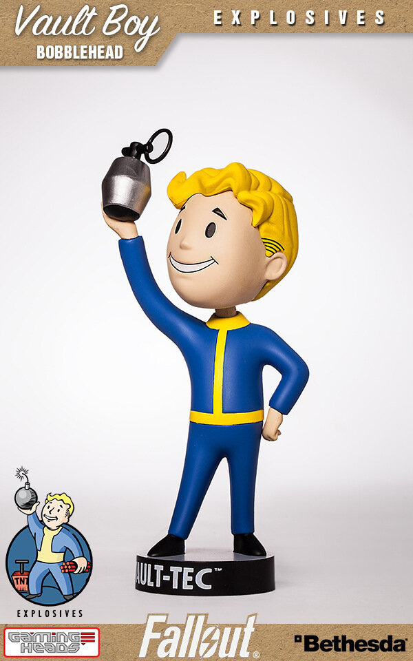 Фигурка-болванчик Vault Boy Q-версии из Fallout 4 (1-е поколение) (7 вариантов исполнения) - в коробке.