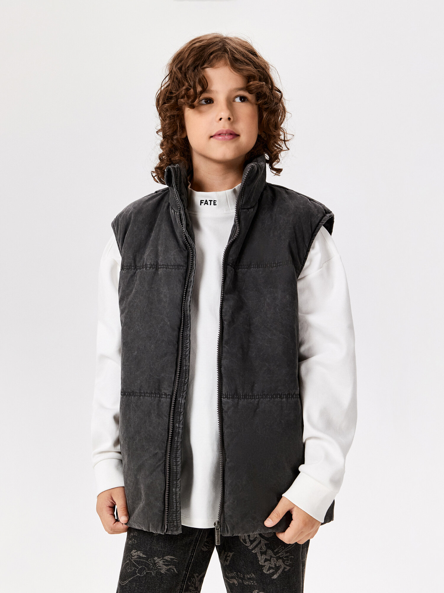 Жилет утеплённый