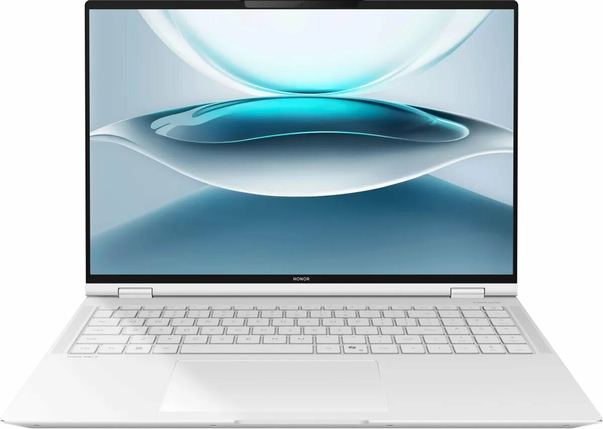 16" Ноутбук Honor MagicBook Pro 16, 3072x1920 165Гц, Intel Core Ultra9-285H (4.8 ГГц), RAM 32 ГБ, SSD 1024 ГБ, NVIDIA GeForce RTX 5070 (8 ГБ), Windows 11 Pro + MS Office Pro, белый, русская клавиатура